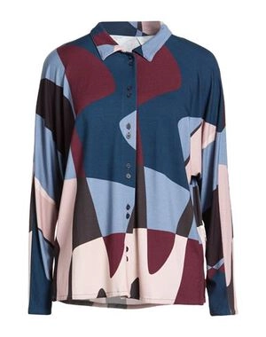 Majestic Filatures Shirt Size Viscose, Elastane - Blue