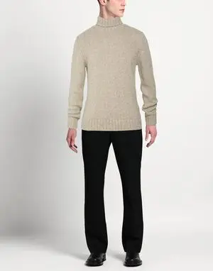 ARAGONA Baby Alpaca Wool And Merino Wool Turtleneck Sweater