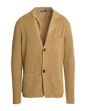 ZANONE Cardigan Sand Size Cotton