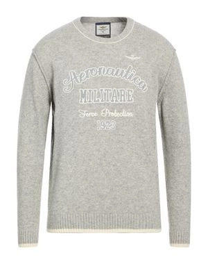 AERONAUTICA MILITARE Sweater Size Wool, Nylon - Grey