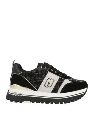 Liu Jo Sneakers Size Leather, Textile Fibers, Synthetic Material - Black