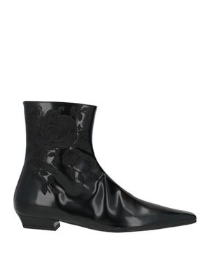 RAS Leather Embroidered Ankle Boots
