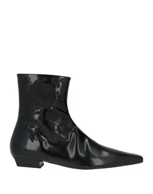 RAS Leather Embroidered Ankle Boots