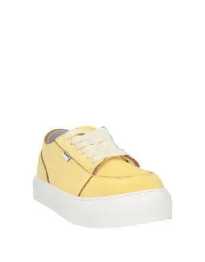 Sunnei Suede And Technical Fabric Low-top Sneakers