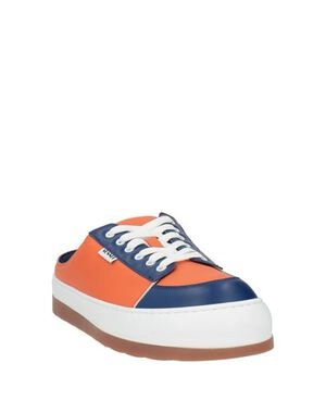 Sunnei Two-tone Leather And Textile Fiber Sneakers