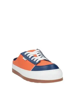 Sunnei Two-tone Leather And Textile Fiber Sneakers
