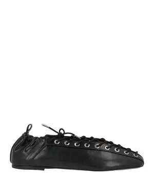 GANNI Ballet Flats Size Synthetic Material