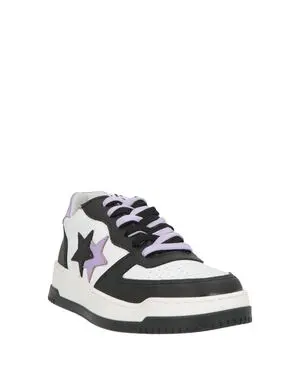 2STAR Leather Low-top Sneakers With Logo Detail