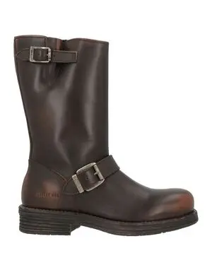 REPLAY Leather Boots With Buckles