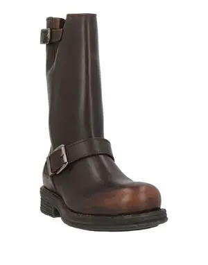 REPLAY Leather Boots With Buckles