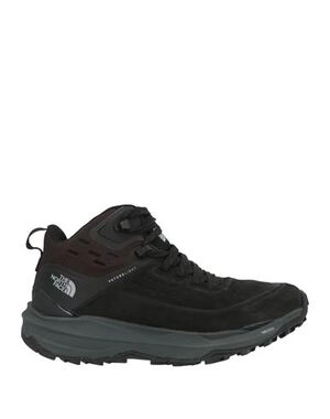The North Face Sneakers Size Textile Fibers, Leather - Black