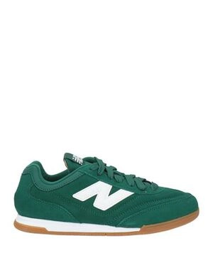 NEW BALANCE Sneakers Dark Size Leather, Textile Fibers - Green