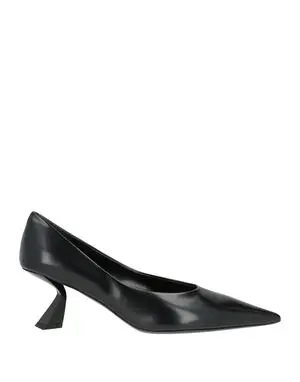 NENSI DOJAKA Calfskin Pumps With Pointed Toe And Sculptural Heel