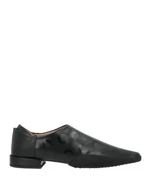 MARINE SERRE Leather Embellished Mules