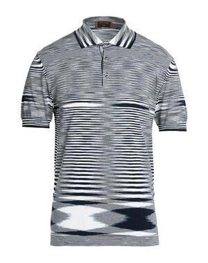 Missoni Polo Shirt Size Cotton - Navy