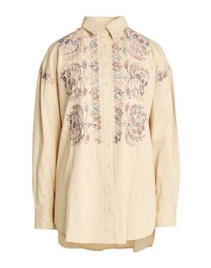 Antik Batik Shirt Size Cotton - Beige