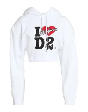 Dsquared2 Sweatshirt Size Cotton - White