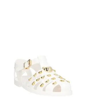 Moschino Fisherman Sandals - White