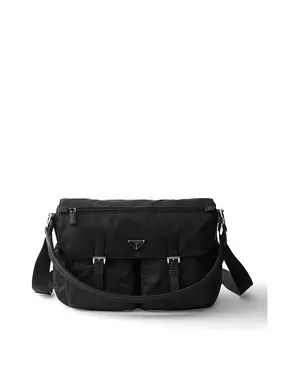 Prada Re-nylon Shoulder Bag - Black