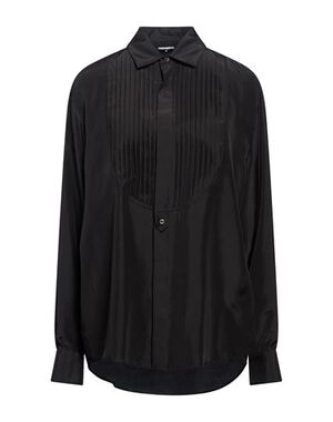 Dsquared2 Silk Tuxedo Shirt - Black