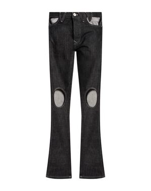 VIVIENNE WESTWOOD Cutout Denim Jeans - Black