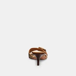 COACH Margot Sandal In Signature Jacquard