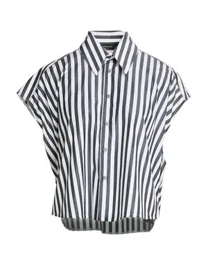 Fabiana Filippi Striped Virgin Wool Blend Shirt