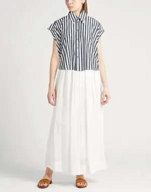 Fabiana Filippi Striped Virgin Wool Blend Shirt