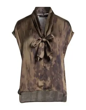 KAOS Multicolor Satin Sleeveless Top