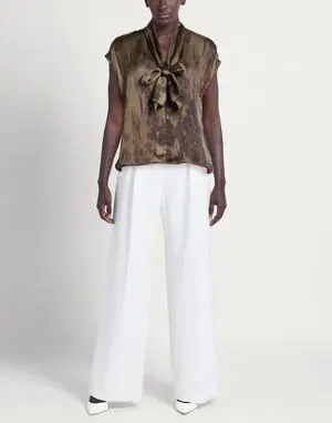 KAOS Multicolor Satin Sleeveless Top