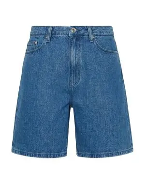 Karl Lagerfeld High-waisted Denim Shorts