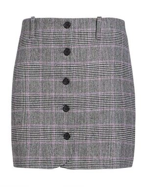 DEPARTMENT 5 Mini Skirt Size Wool, Polyester, Elastane - Grey
