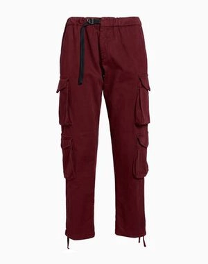 WHITE SAND Pants Brick Size Cotton, Elastane