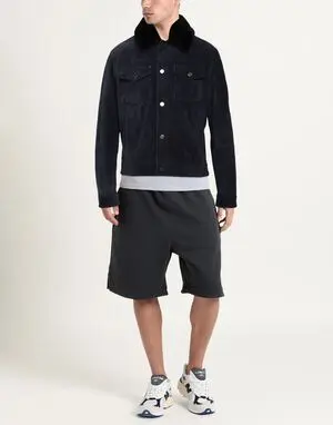 JACOB COHЁN Midnight Calfskin And Lambskin Jacket