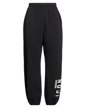 Dsquared2 Cotton Fleece Track Pants With Print