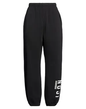 Dsquared2 Cotton Fleece Track Pants With Print