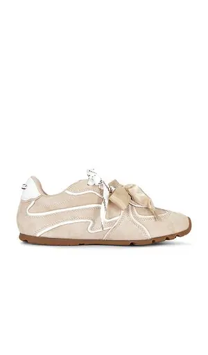 NAKED WOLFE Adored Sneaker In Beige