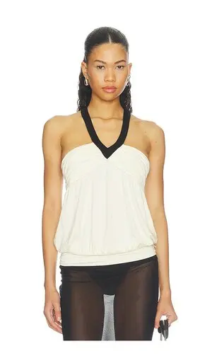 NIIHAI Tess Top In Cream - Cloud