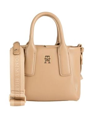 Tommy Hilfiger Handbag Ivory Polyurethane - Beige