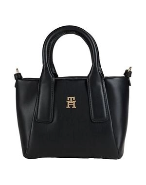 Tommy Hilfiger Handbag Ivory Polyurethane - Black