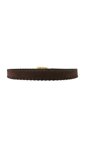 Veronica Beard Whipstitch Arch Belt