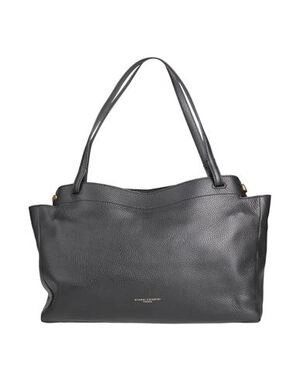 GIANNI CHIARINI Pebbled Leather Tote - Black