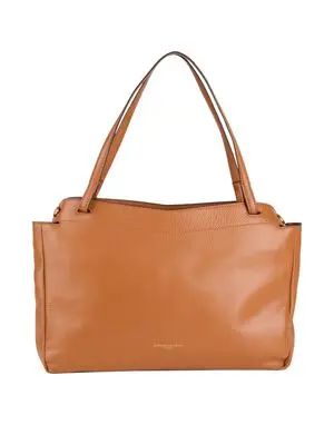 GIANNI CHIARINI Pebbled Leather Tote - Camel