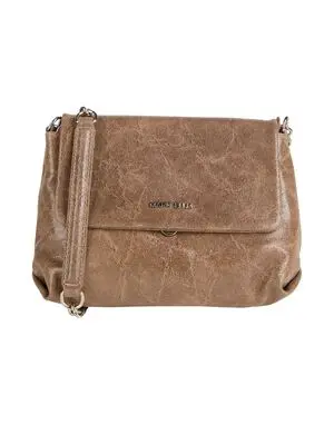 MARC ELLIS Textured Leather Flap Crossbody Bag
