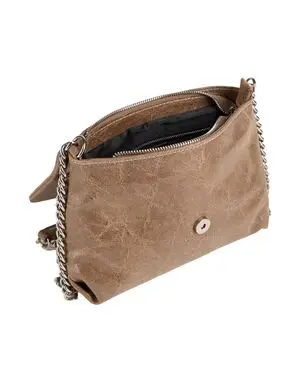 MARC ELLIS Textured Leather Flap Crossbody Bag