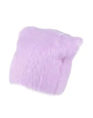 By Far Baby Alpaca Wool And Recycled Polyamide Beanie - Purple