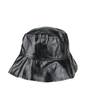 CARLA G. Hat Size Polyurethane, Viscose, Polyester, Cotton, Metal Fiber - Black