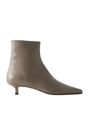 AeydĒ Sofie 35 Leather Ankle Boots - Brown