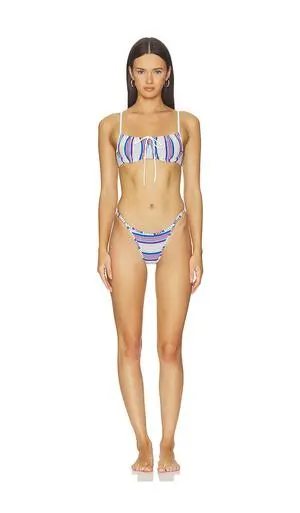 Frankies Bikinis Luna Bikini Bottom In Multi