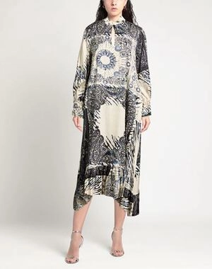 SHIRTAPORTER Printed Midi Dress